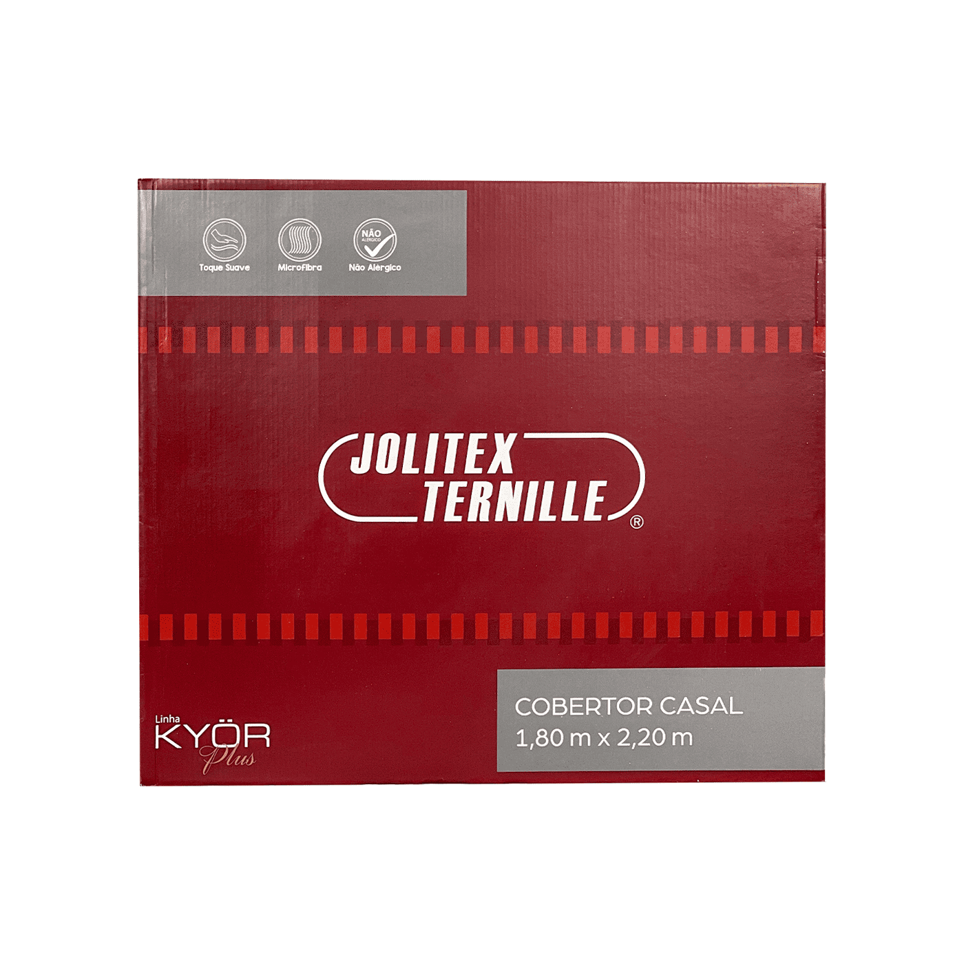 Cobertor Jolitex Kyor Mônaco Casal - 180x220 cm, Antialérgico e Macio ...