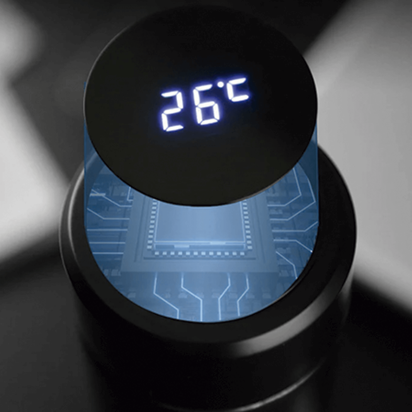 Garrafa Smart Cup Led Com Display de Temperatura